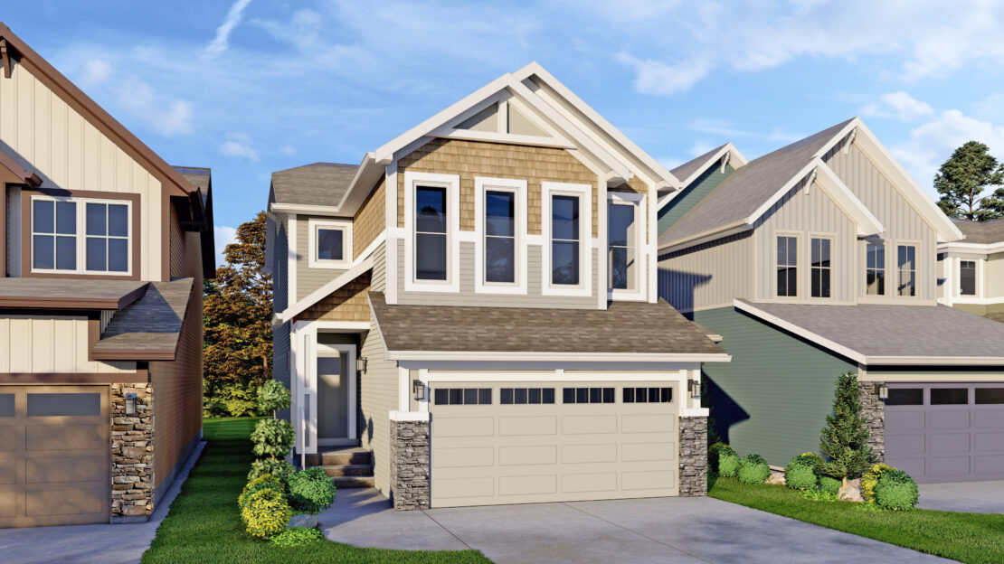 Show Home: Mason II in Cobblestone Creek, Airdrie | Excel Homes